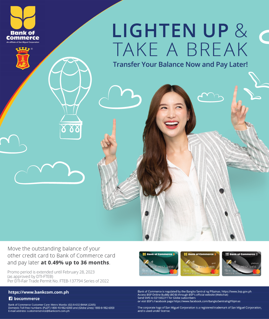 Promotions - Bank of Commerce