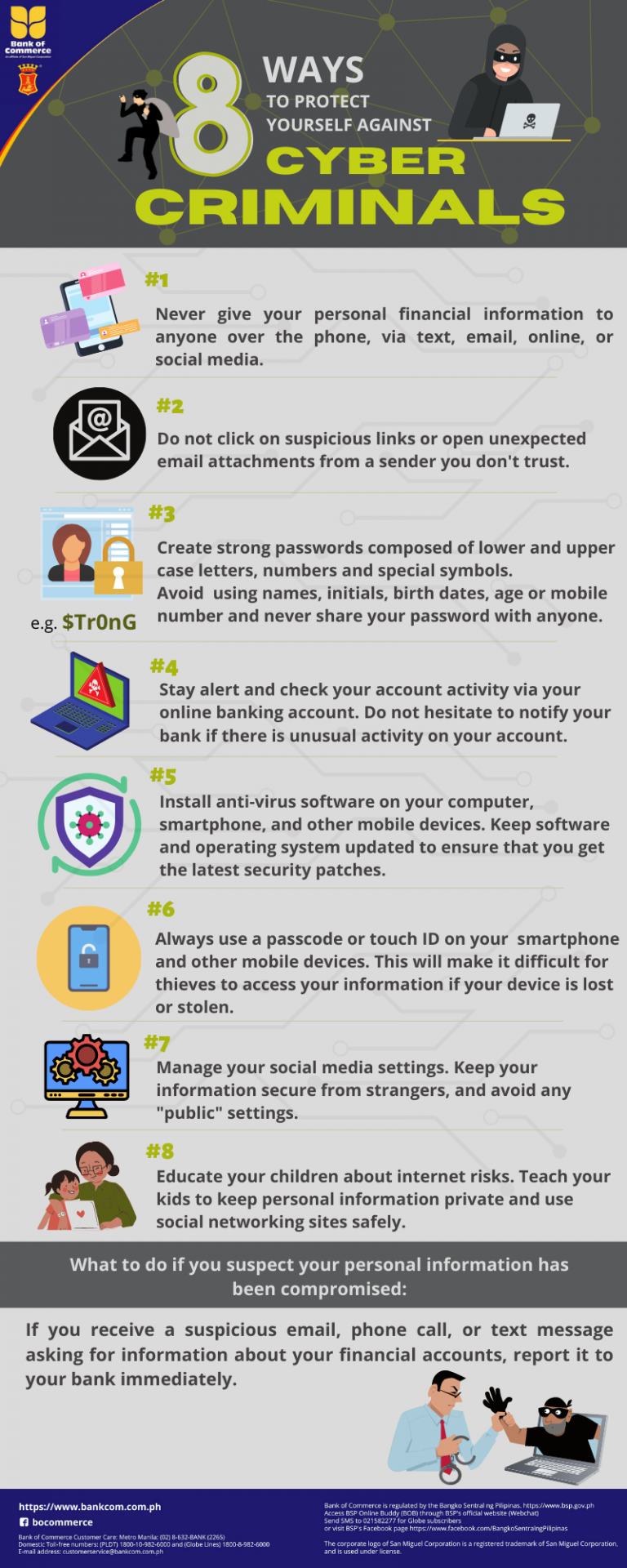 8 Ways to Protect Yourself Against Cyber Criminals - Bank of Commerce