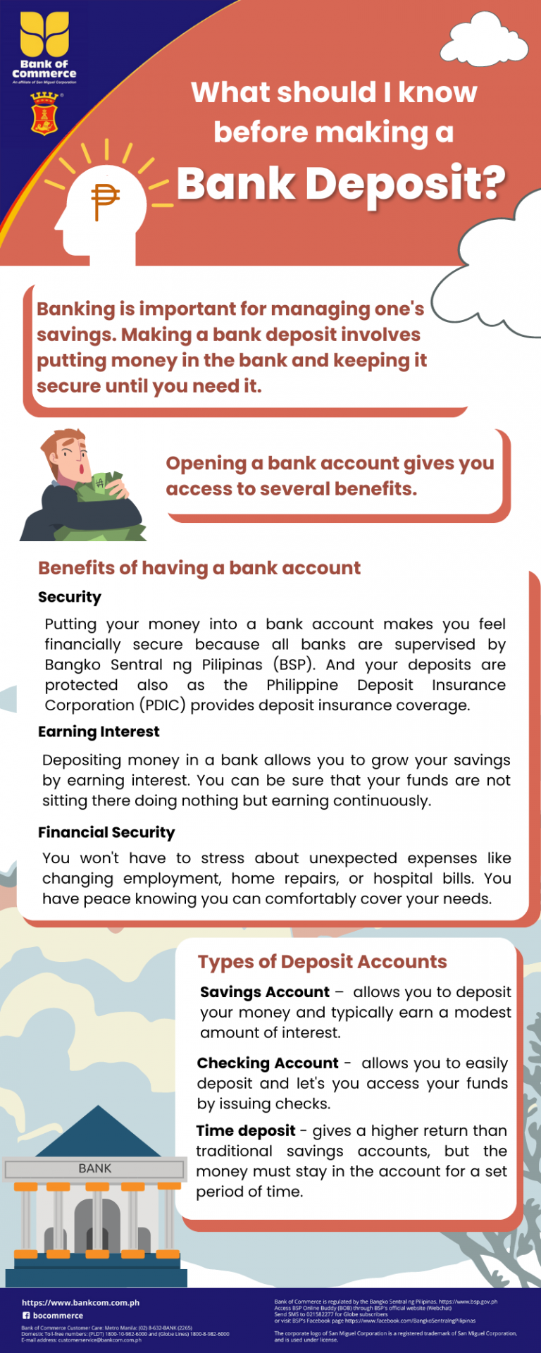 What should I know before making a Bank Deposit? - Bank of Commerce
