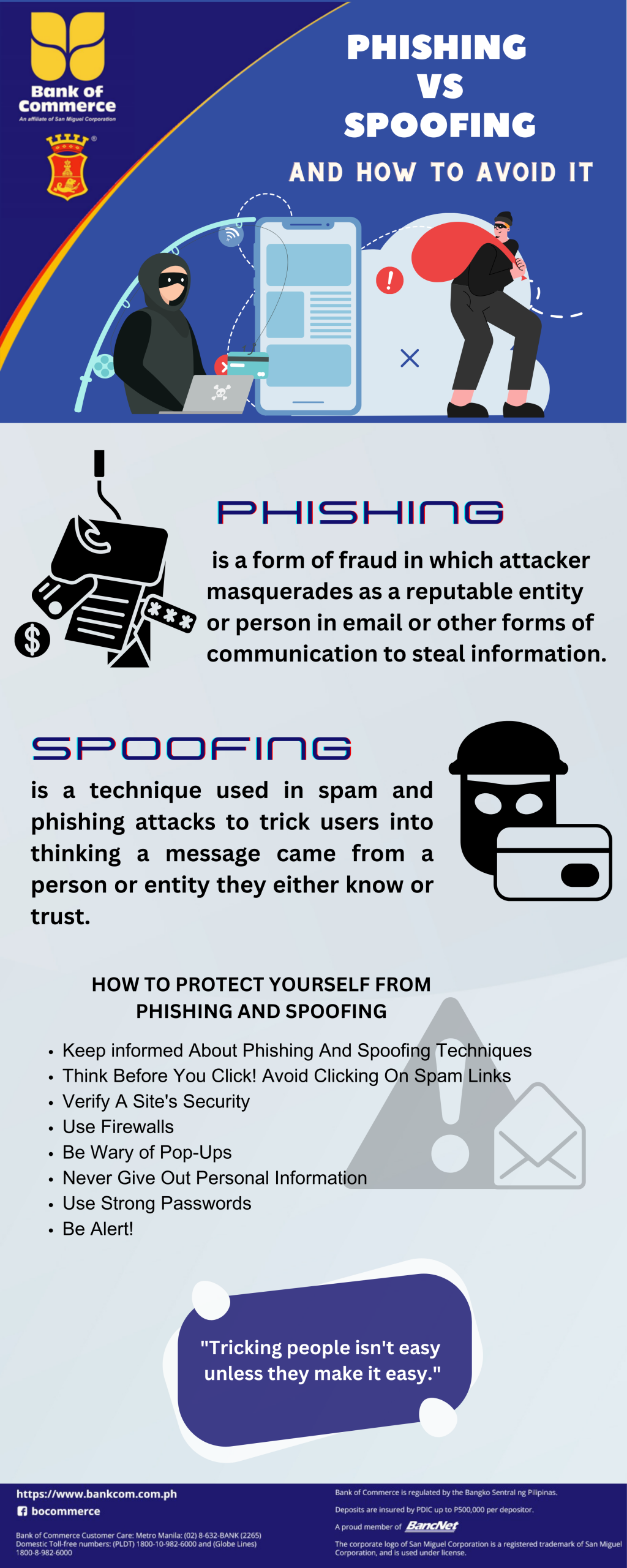 Phishing vs Spoofing and How to Avoid It - Bank of Commerce Phishing vs Spoofing and How to Avoid It - Bank of Commerce